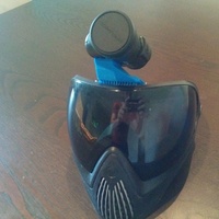 Contour Mount for Dye i4 Paintball Mask - Pinshape