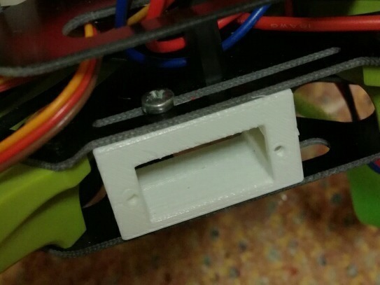3D Printed Front Servo Mount for SK450 Quadcopter by Antonis Pinshape