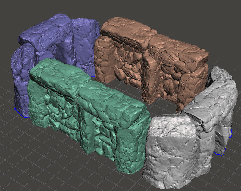 Modular Outdoor Ruins for "Stronghold on the Borderlands" - Pinshape