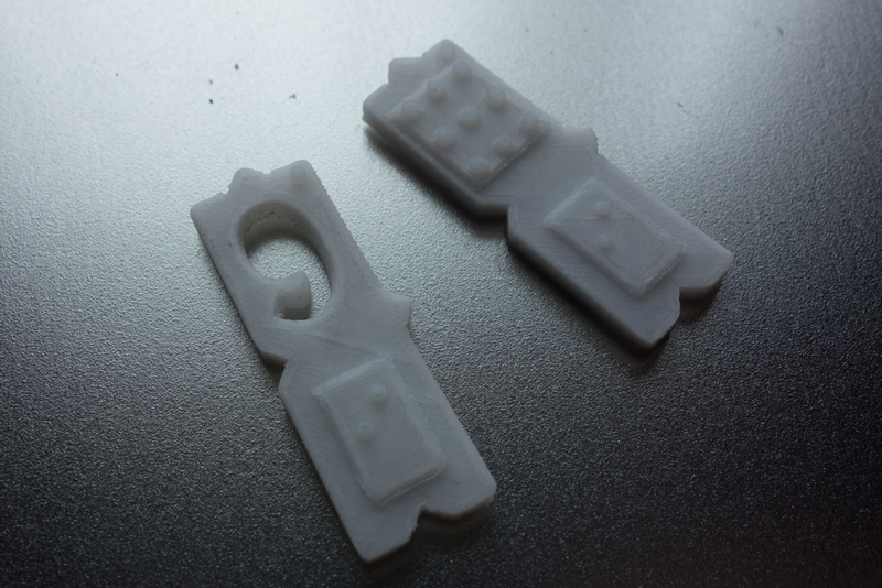 Magnetic braille blocks - Numbers - Pinshape
