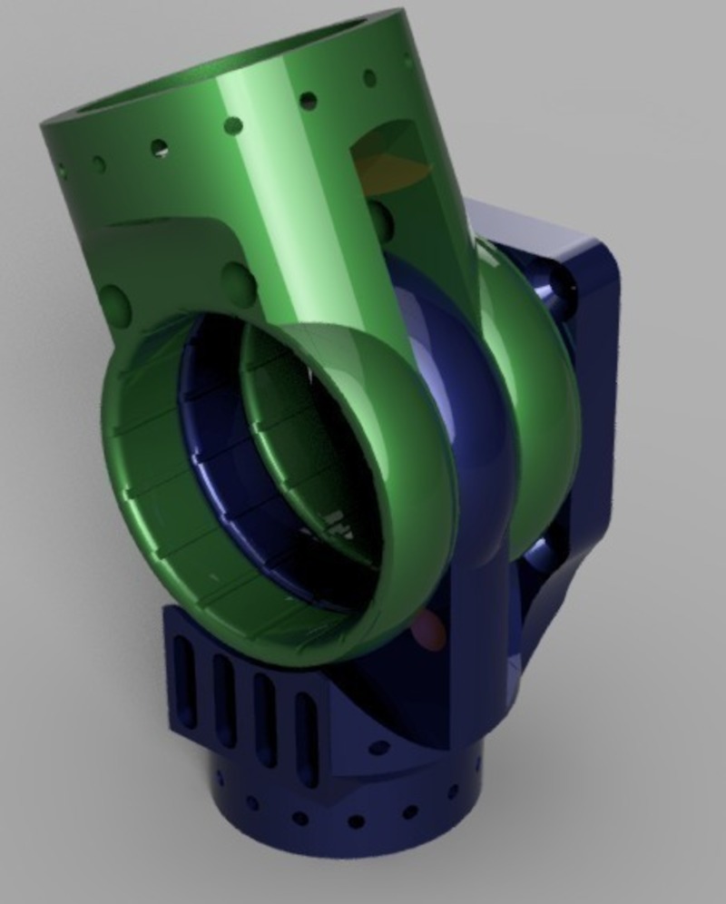 Modular Robotic Arm, Hinge Joint, No Hardware - Pinshape
