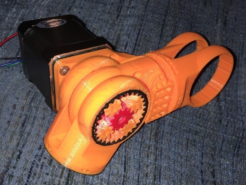 Modular Robotic Arm, Hinge Joint, No Hardware - Pinshape