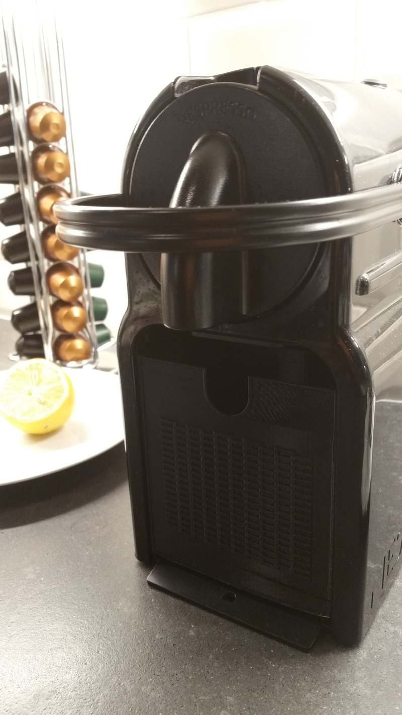 Nespresso Inissia Espresso Machine disposal tray - Pinshape