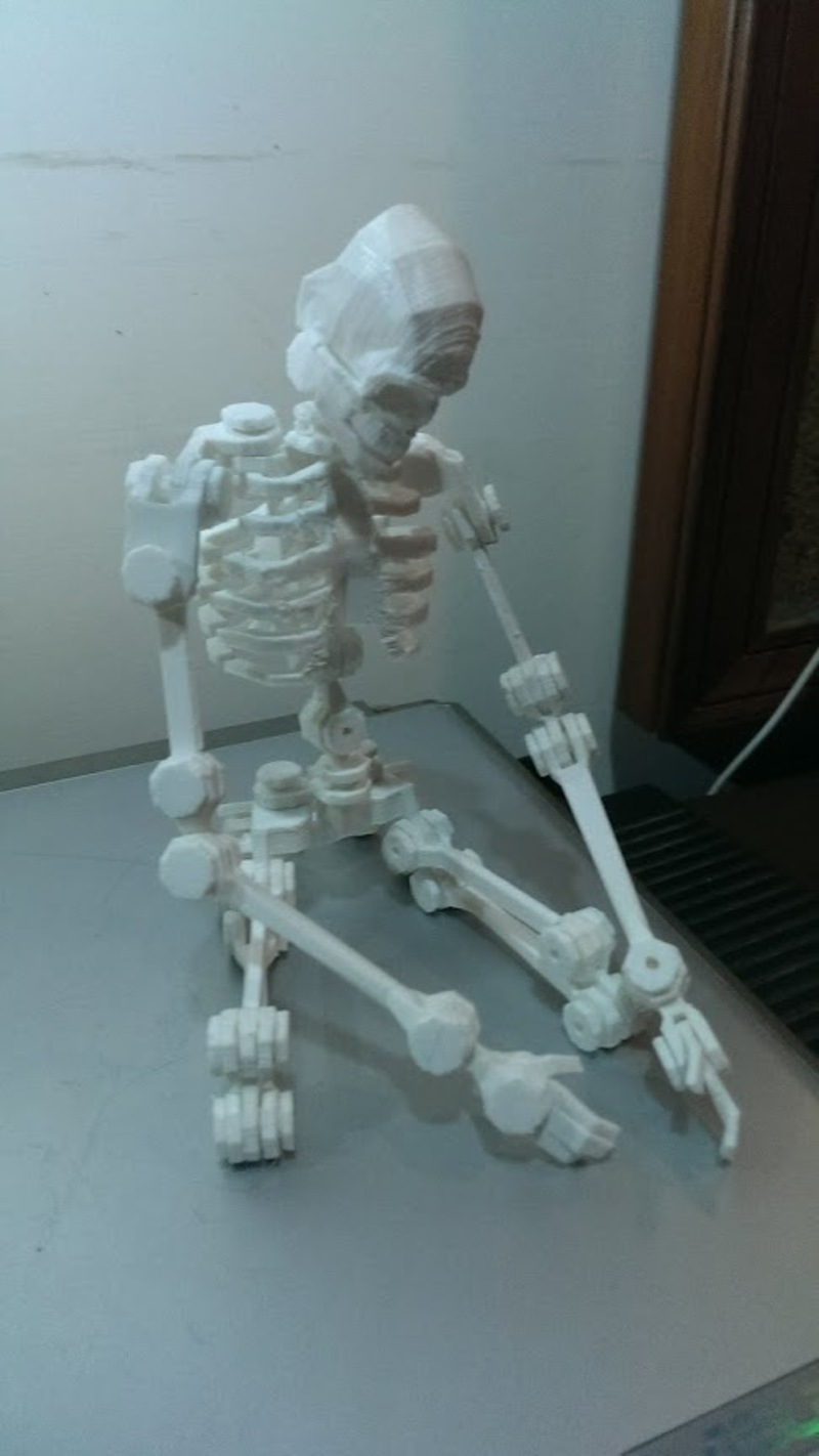 robot about the bone collector - Pinshape