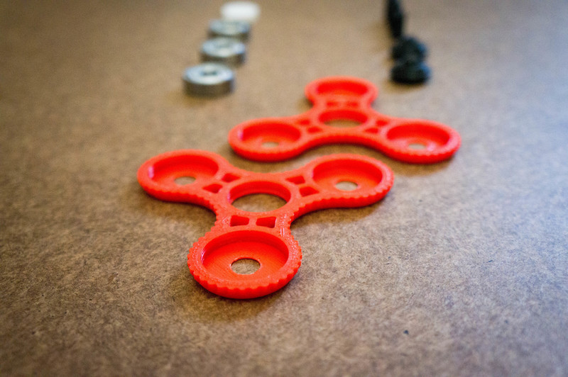 Tri - Spinner V3 (new concept) - Pinshape