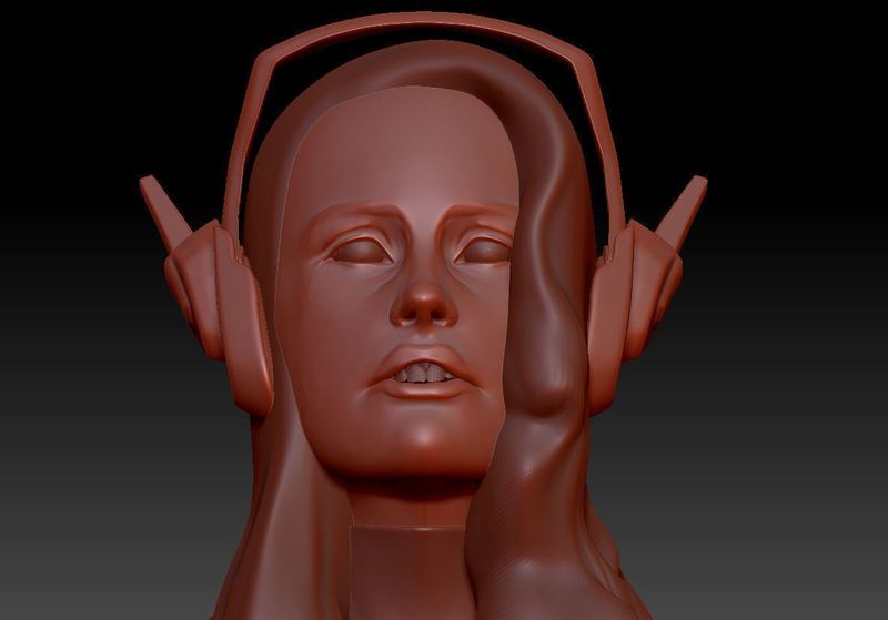 Overwatch - D.Va Headset - Pinshape