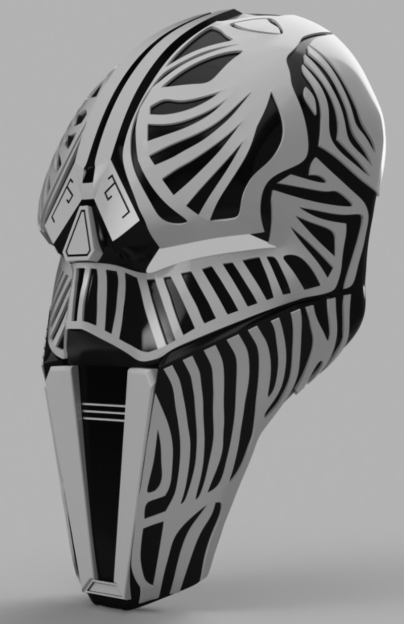 Sith Acolyte Mask (Star Wars) - Pinshape