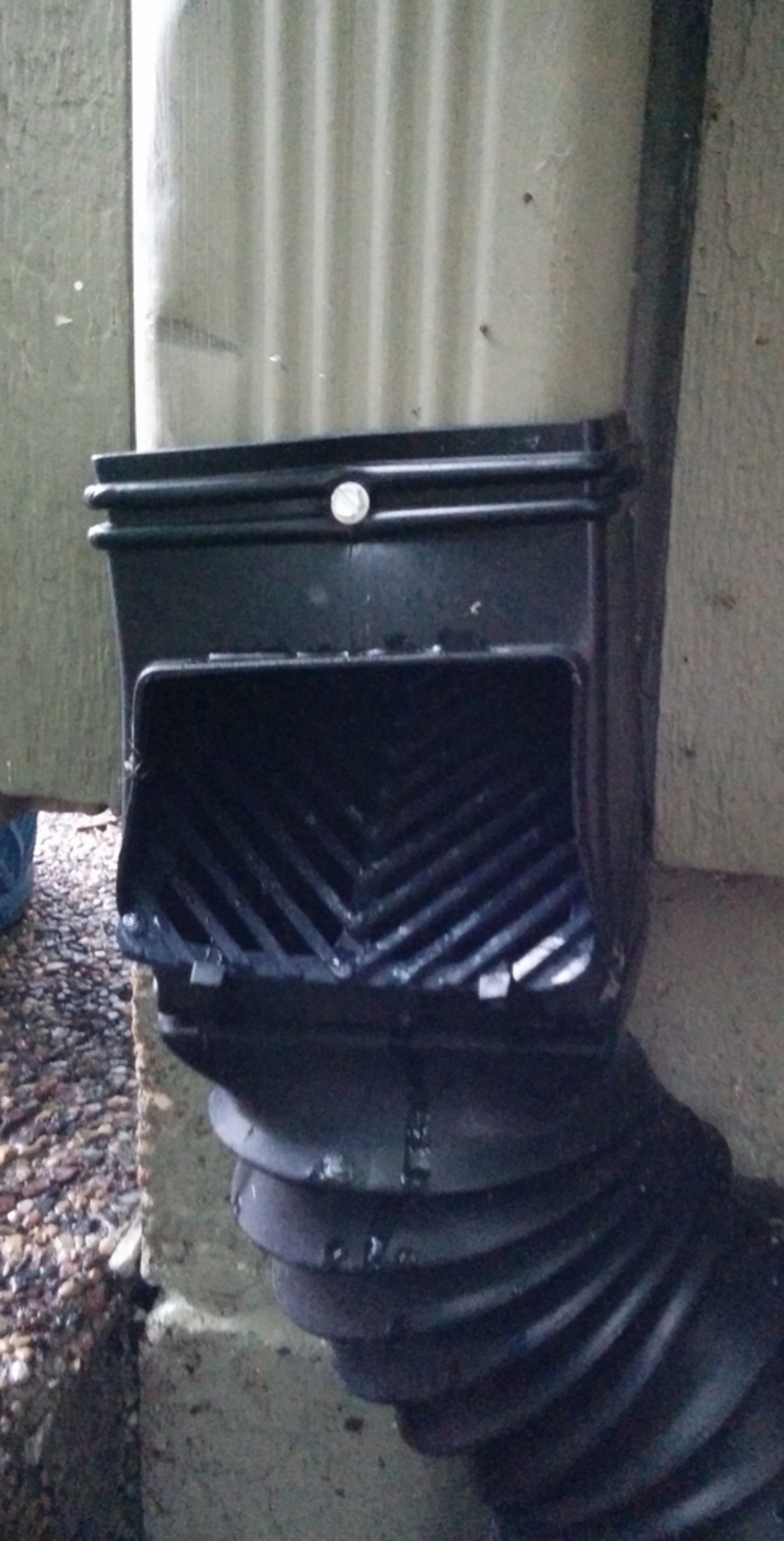 Downspout Filter replacement filter / grate - Pinshape