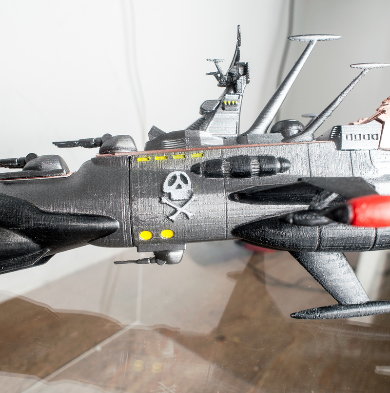 ALBATOR / ARCADIA '78 of Capitan Harlock Full assembly KIT - Pinshape