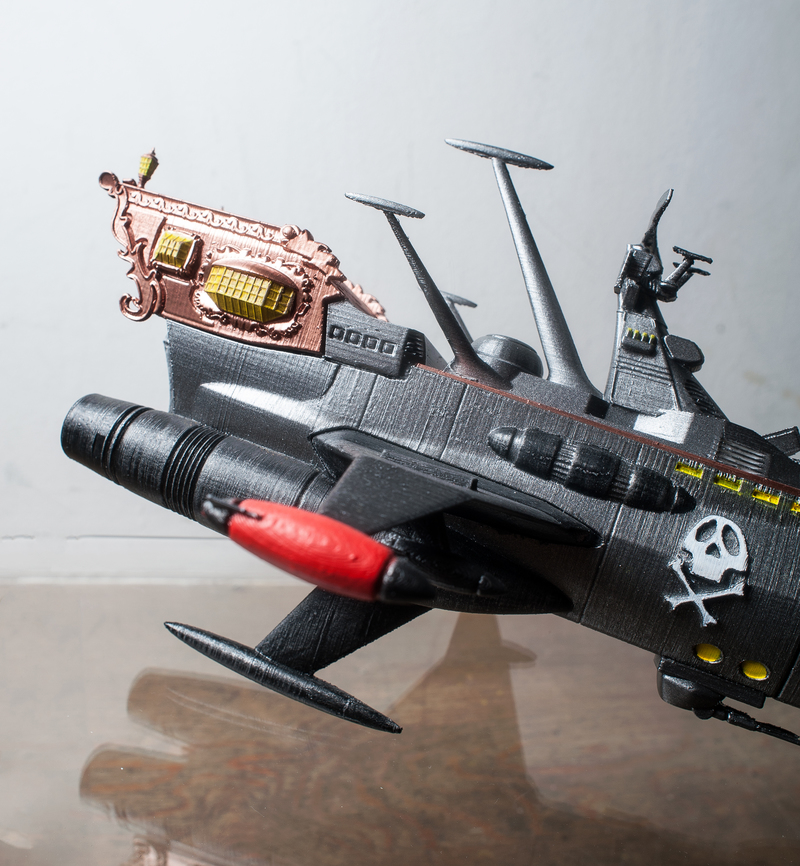 ALBATOR / ARCADIA '78 of Capitan Harlock Full assembly KIT - Pinshape