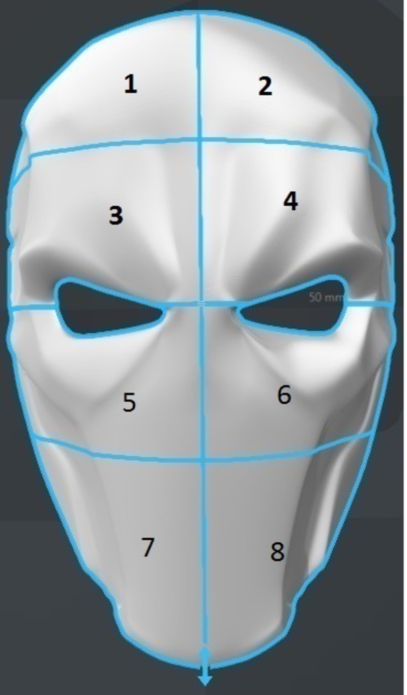 Deathstroke Mask with two eyes - Pinshape