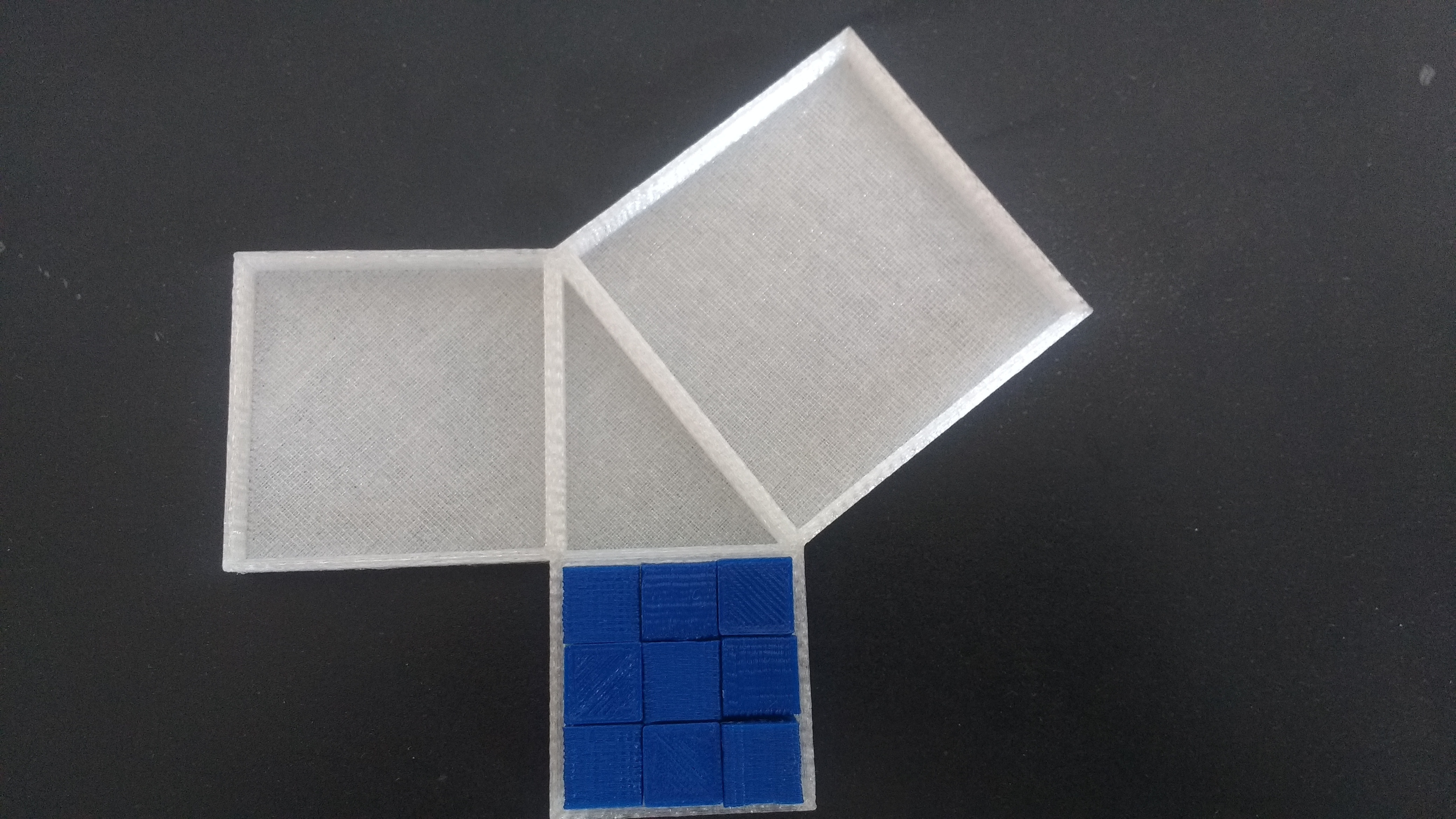 Pythagoras Theorem Model 3d