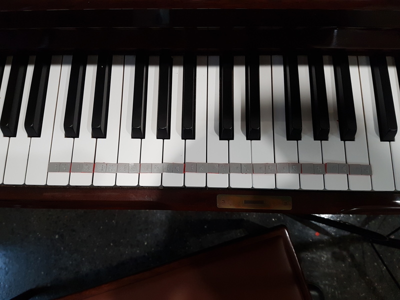 Piano Key Braille - Pinshape