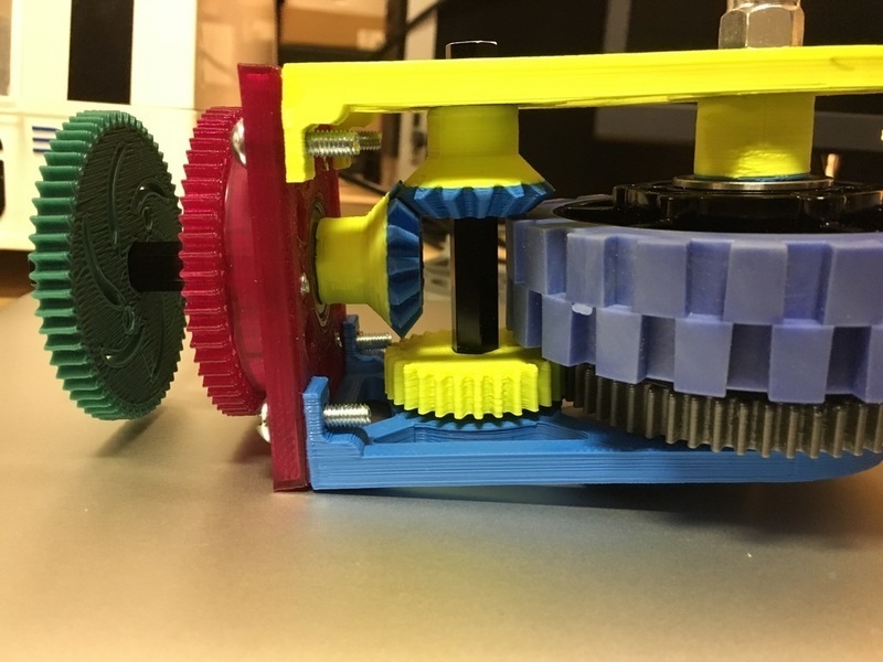 Coaxial Swerve Module - Pinshape