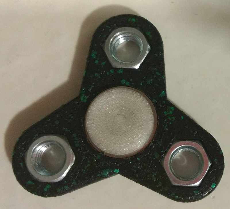 Three Arm Hex Nut Fidget Spinners - Pinshape