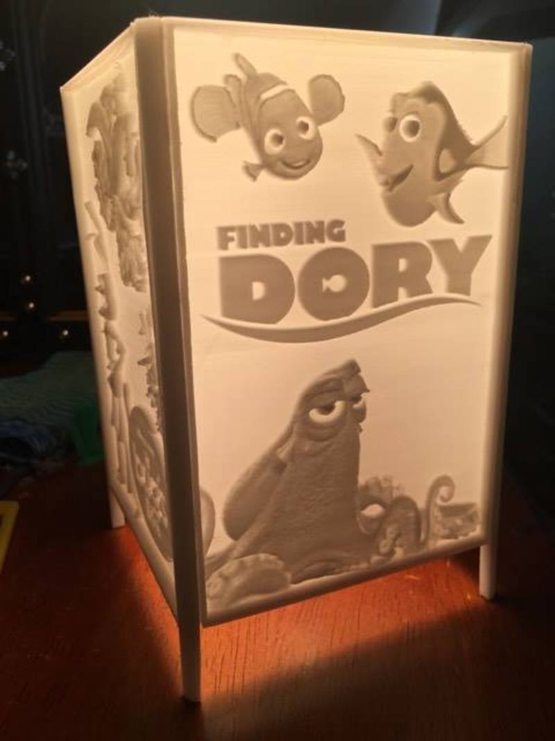 Disney Pixar Lamp Shade - Pinshape