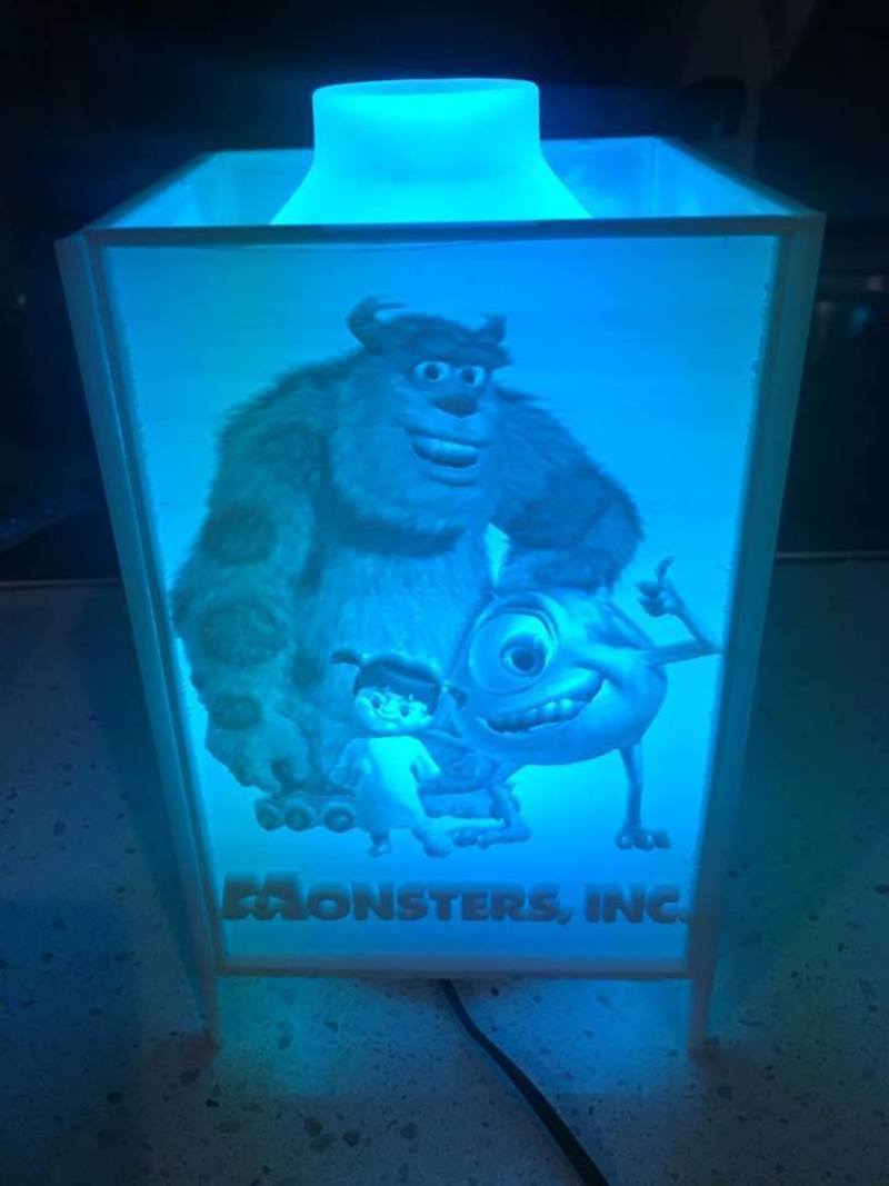 Disney Pixar Lamp Shade - Pinshape