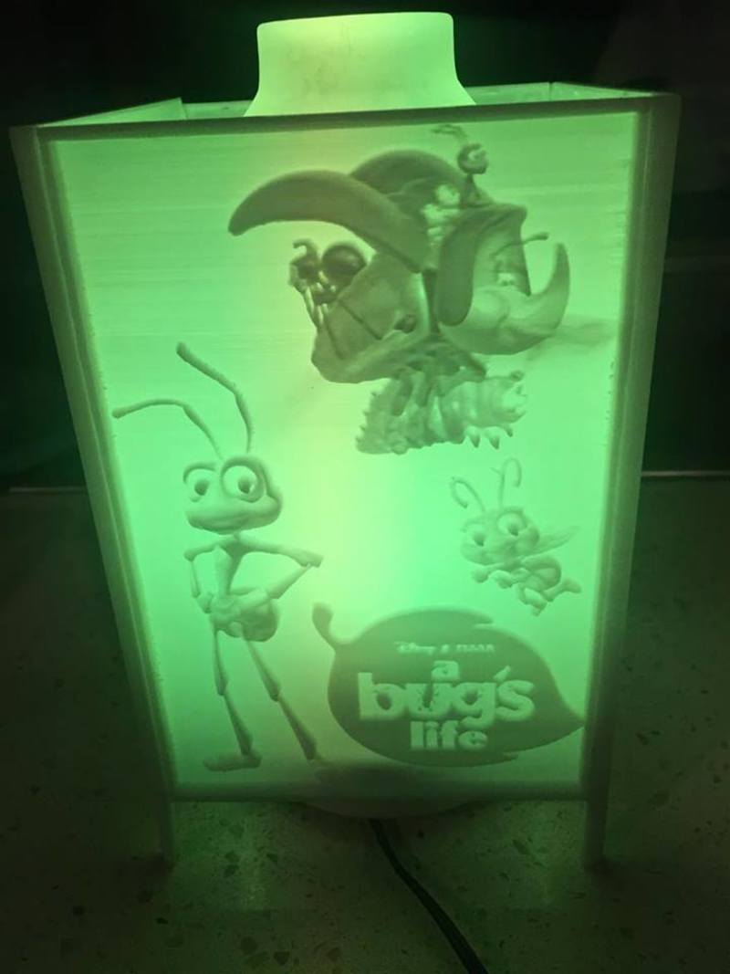 Disney Pixar Lamp Shade - Pinshape