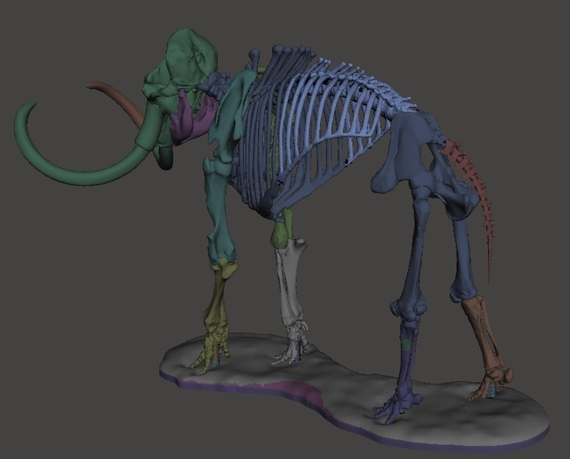 Woolly Mammoth Skeleton - Pinshape