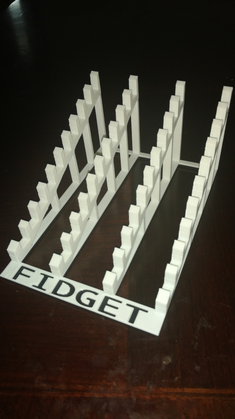Fidget Countertop Display Stands - bundle - 5 different designs - Pinshape