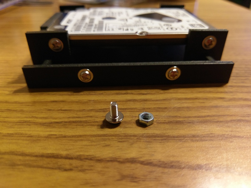 3.5" to 2x 2.5" Drive Adapter V3 - Pinshape