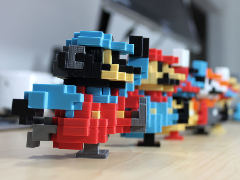 8-Bit Classic Mario - Pinshape