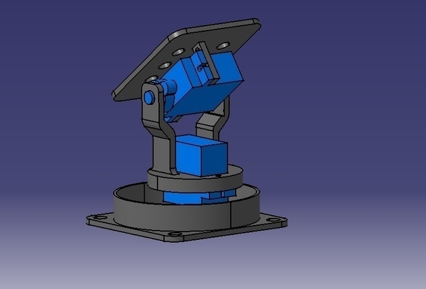 Mini Robotic Arm SG90 Servo HFGJ_TRC_MX - Pinshape