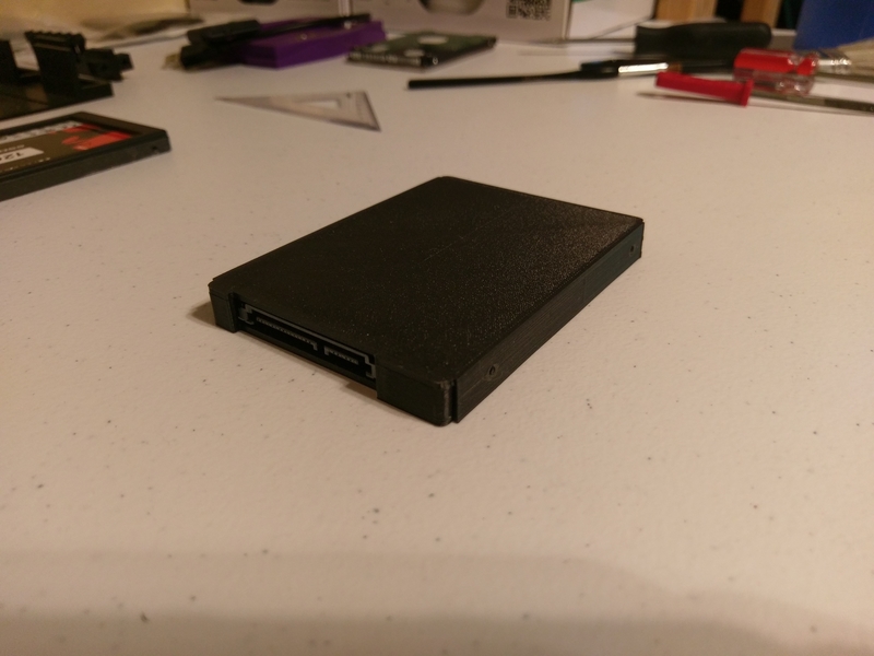 Hard Drive Enclosure V5 (7mm) - Pinshape