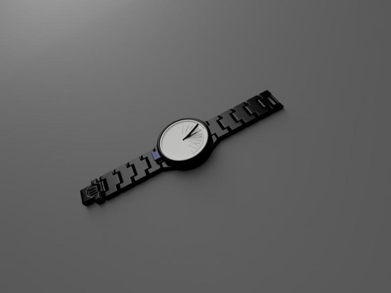 Mechanical Sun Dial Watch - Pinshape