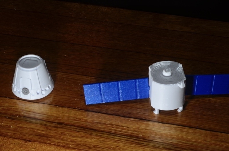 SpaceX Falcon 9 Model Kit - Pinshape