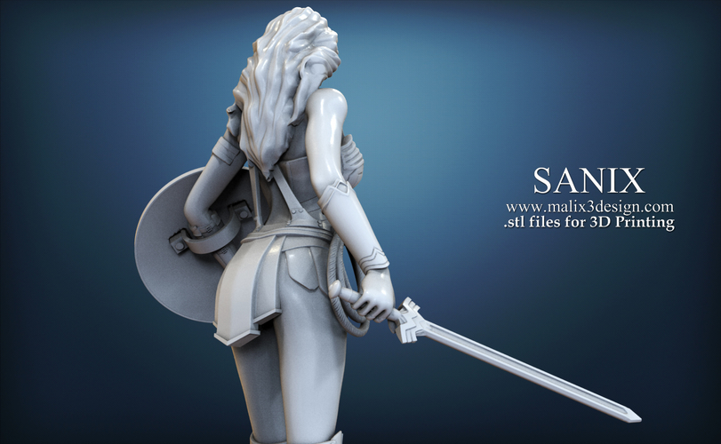 3D Printed Wonder Woman STL Files For 3D Printing By Sanix3 Pinshape