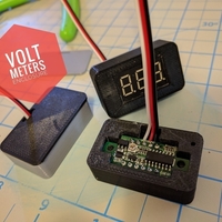 3D Printed Volt Meter Enclosure by Felix Garcia (Chaco) | Pinshape