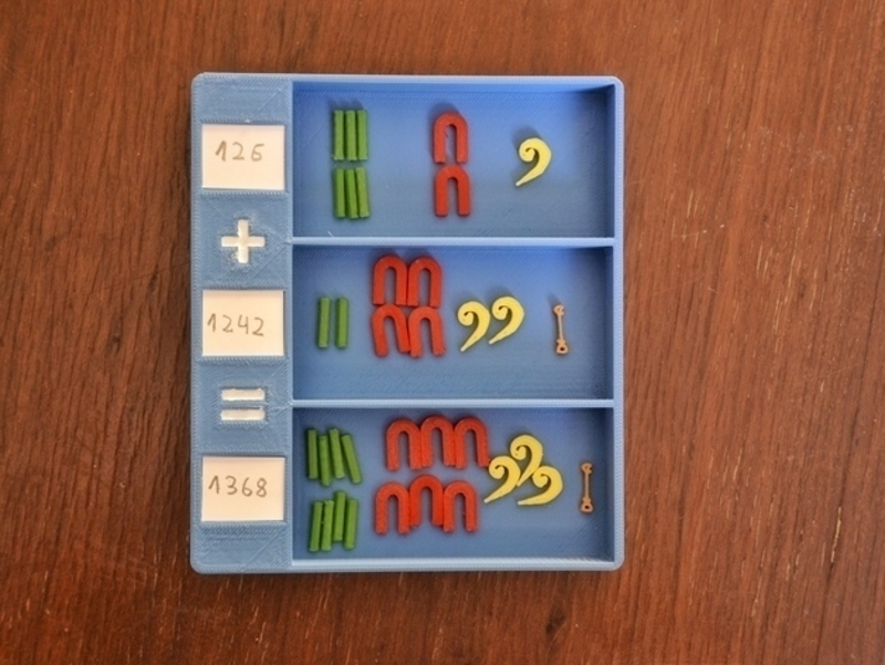 Egyptian numbers math - Pinshape