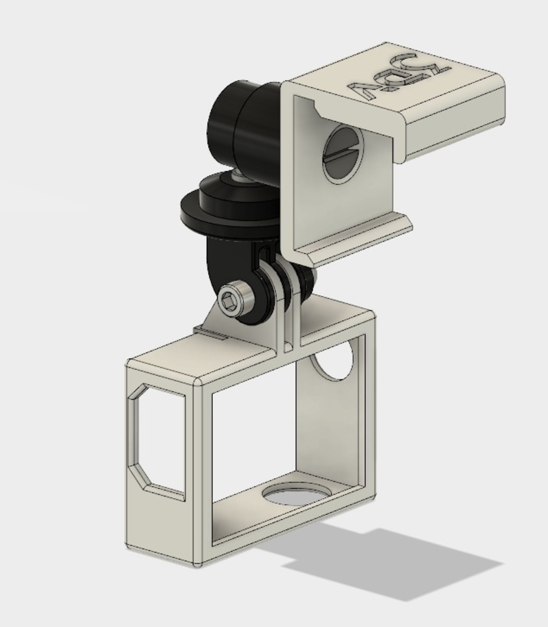 Ultimaker GoPro Hero 4 Mount - Pinshape