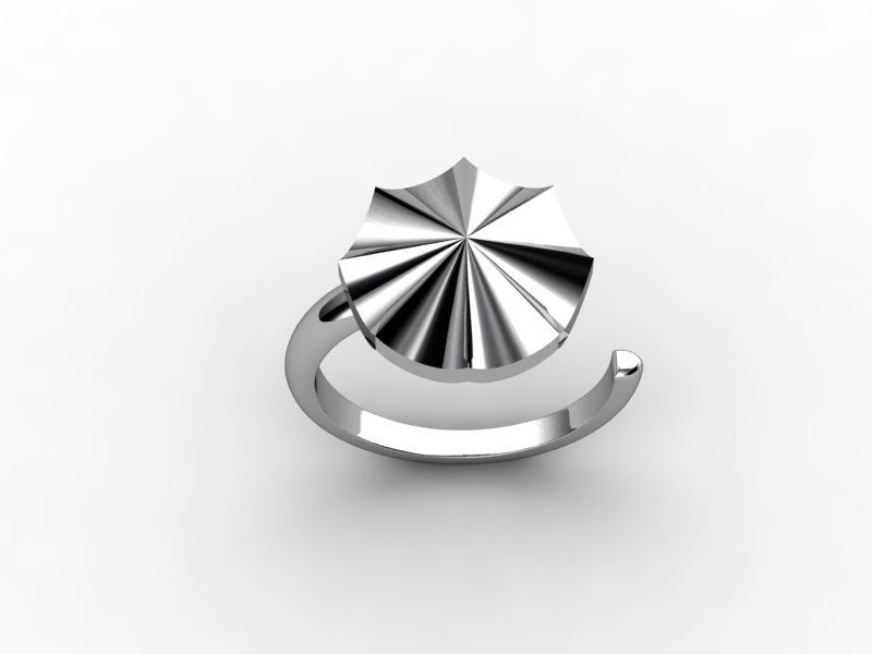 Umbrella Ring - Pinshape