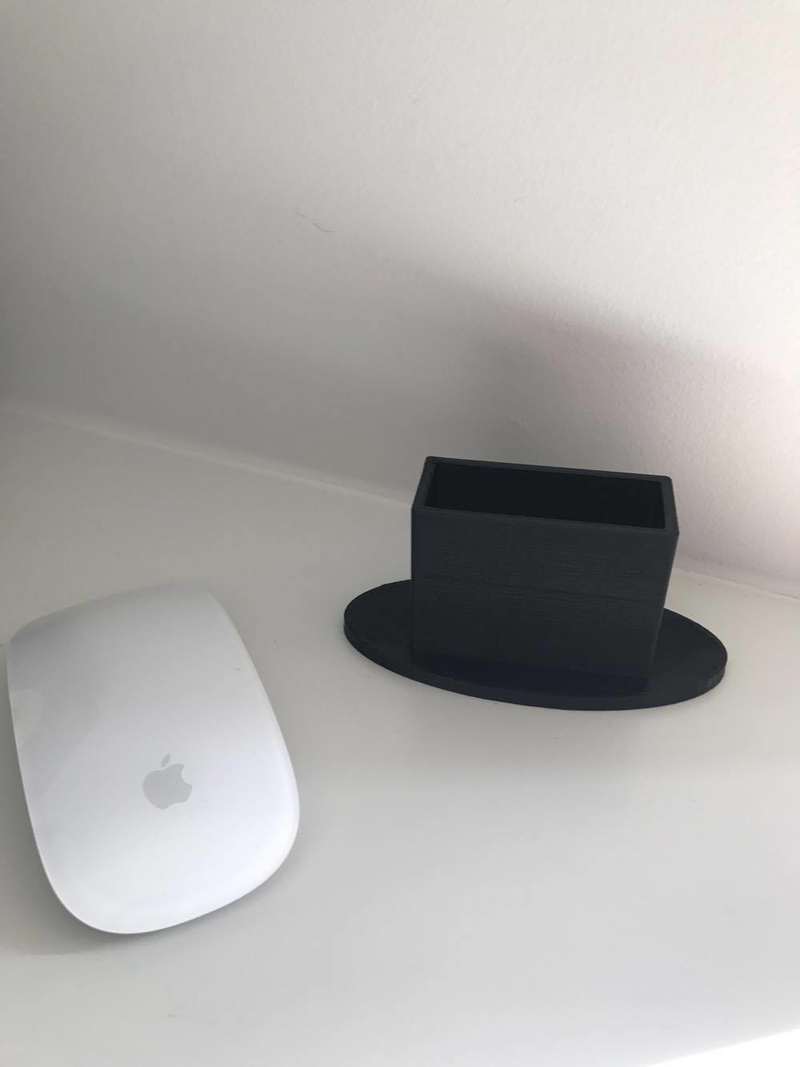 Apple Mouse charge station - Pinshape
