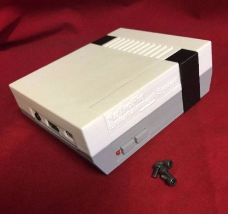 NES Classic Style Raspberry Pi 3 case Nintendo Retropie - Pinshape