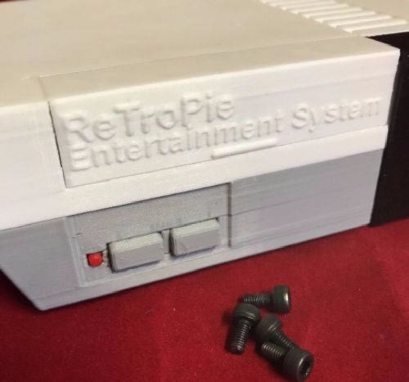 NES Classic Style Raspberry Pi 3 case Nintendo Retropie - Pinshape