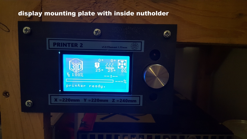 Anet A6 display housings - Pinshape