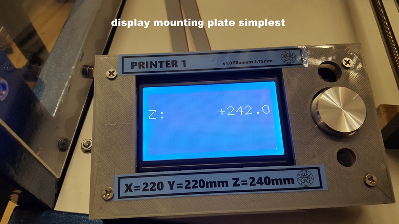 Anet A6 display housings - Pinshape