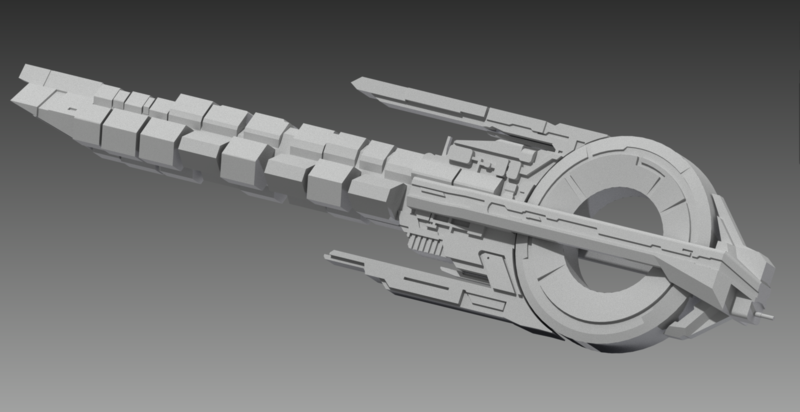 Quarian ship - Pinshape