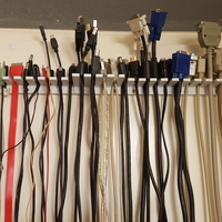 3D Printed Cable organizer by jobsmolders | Pinshape
