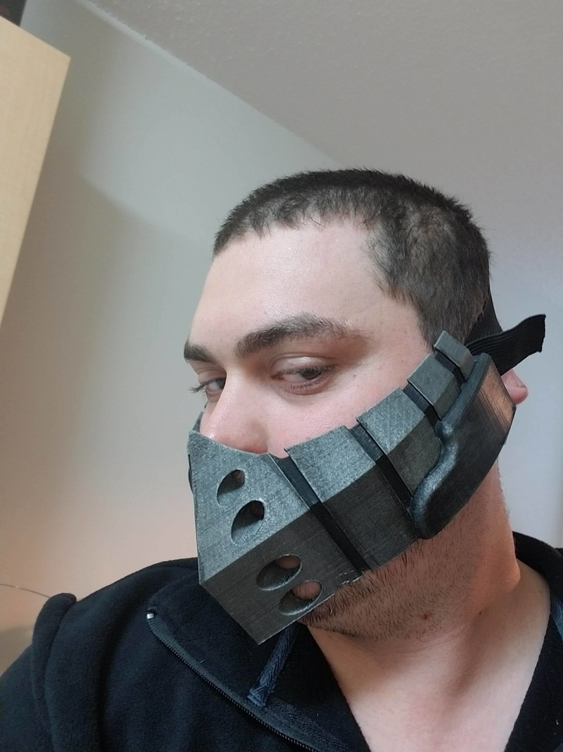 Deku's mask from Boku no Hero Academia - Pinshape