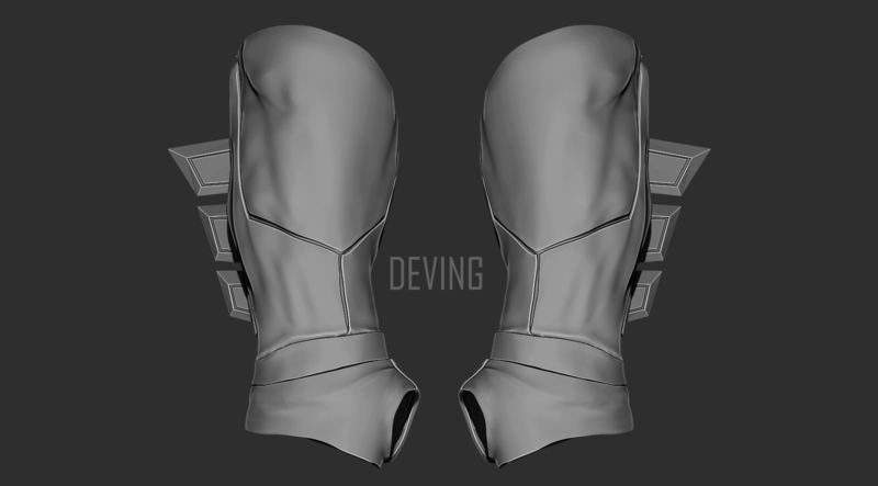BATMAN GAUNTLETS DOJ - Pinshape