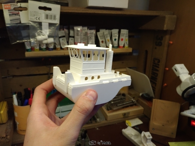 Scale RC micro tugboat Springer V3 by Maca-artwork - Pinshape