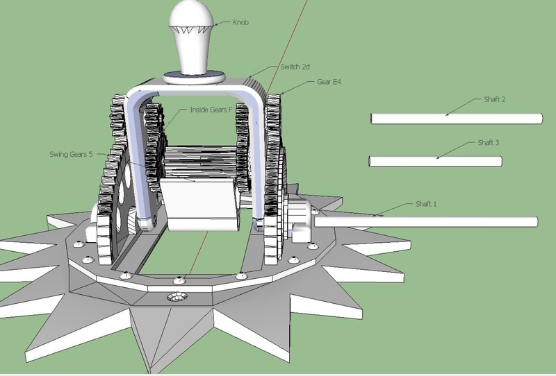 Steampunk Mechanical Light Switch - Pinshape