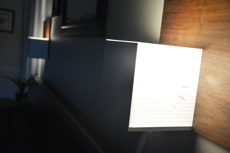 Modern Walnut Wall Lamps | 3D Printing Build - Pinshape