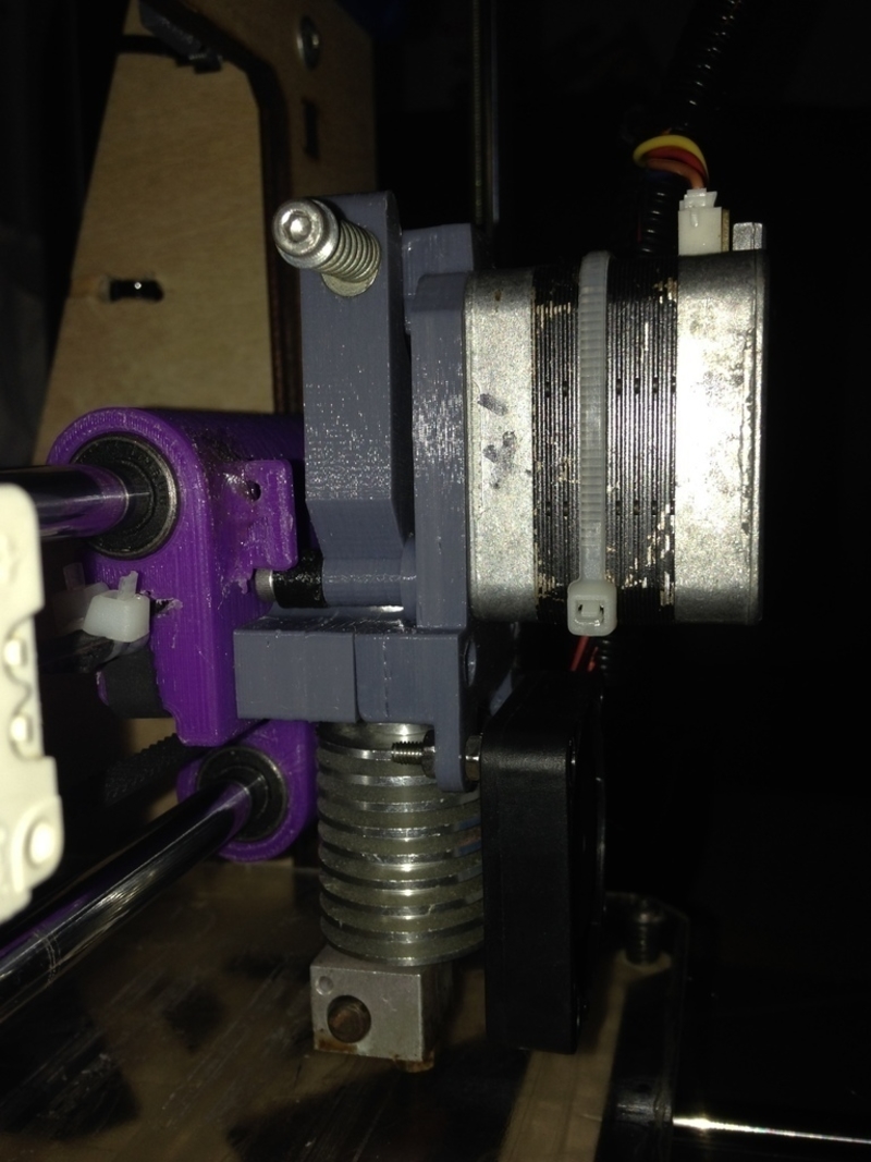 Prusa i3 direct drive extruder - Pinshape