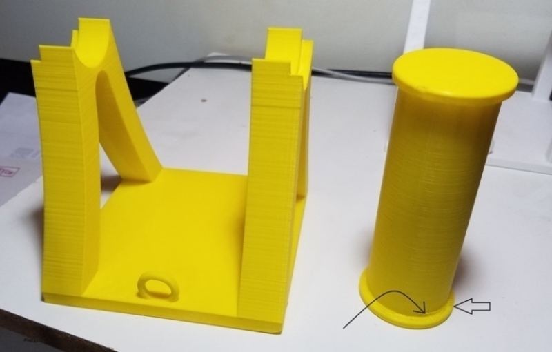 Another filament Spool holder - Pinshape