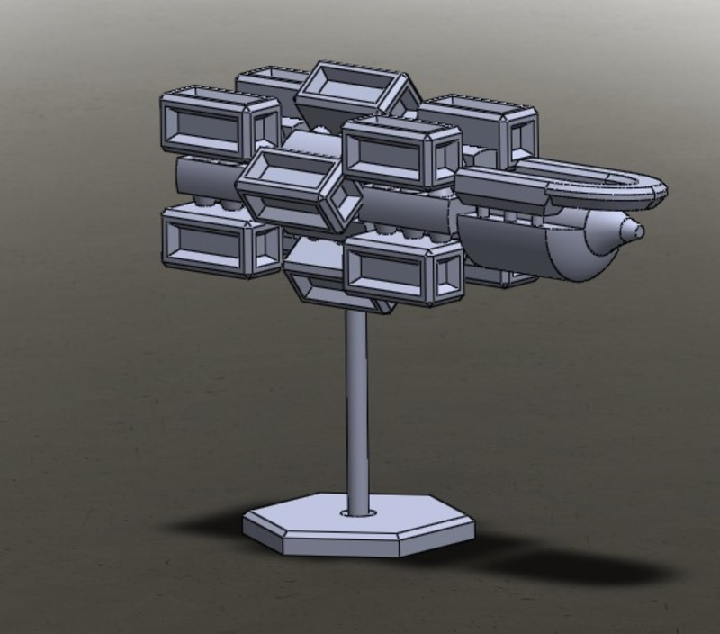 Mini ShipBuilder Set 1 - Pinshape